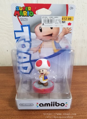 Nintendo TOAD Amiibo - Super Mario Series - New Sealed Package | eBay