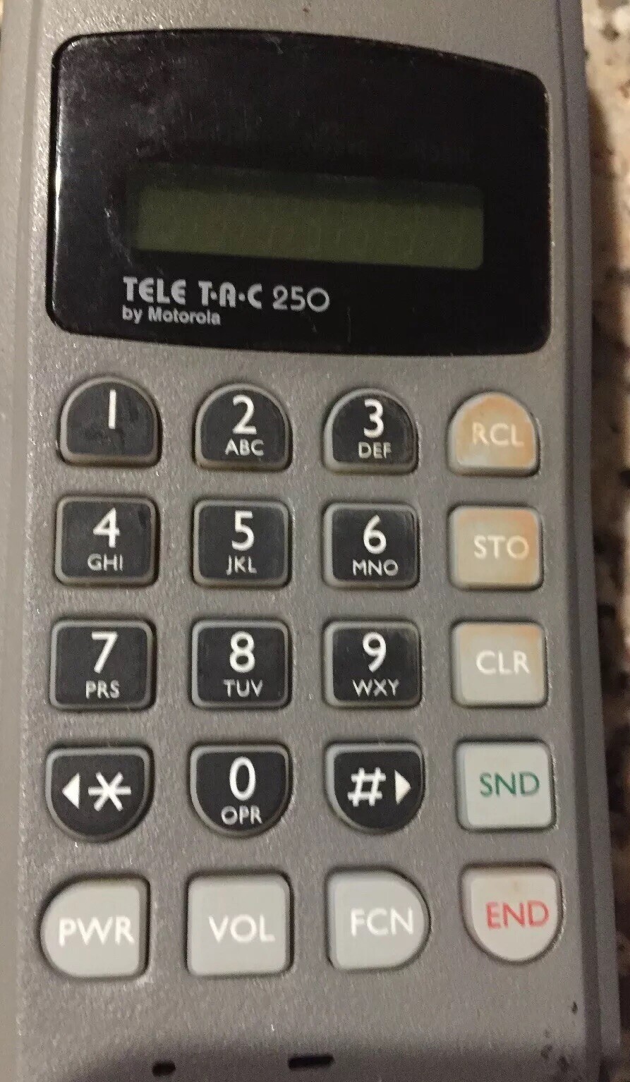 Vintage Motorola TELE TAC T-A-C 250 Cell Cellular Phone | eBay