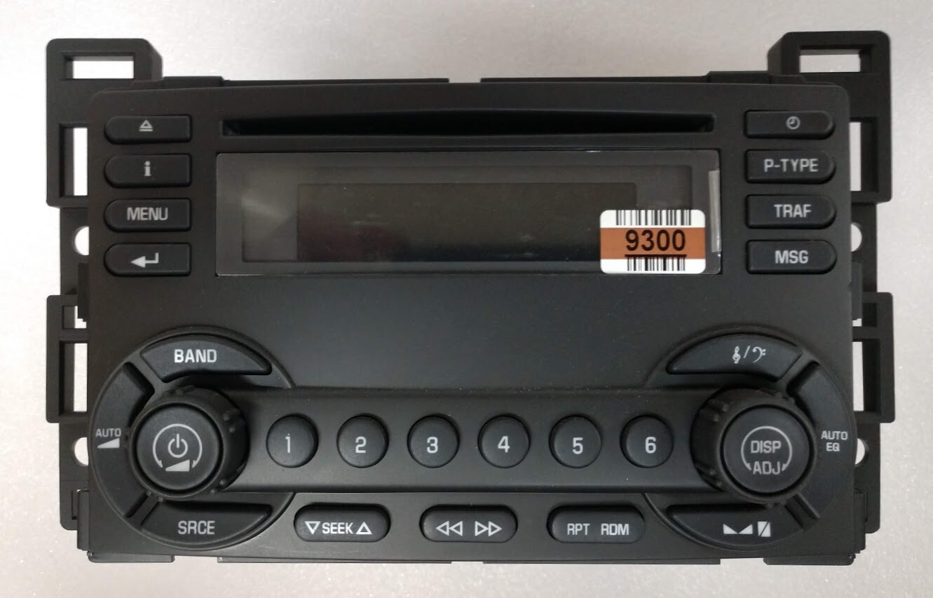 Pontiac G6 CD XM ready radio. OEM factory UN0 SSG Delco stereo ...