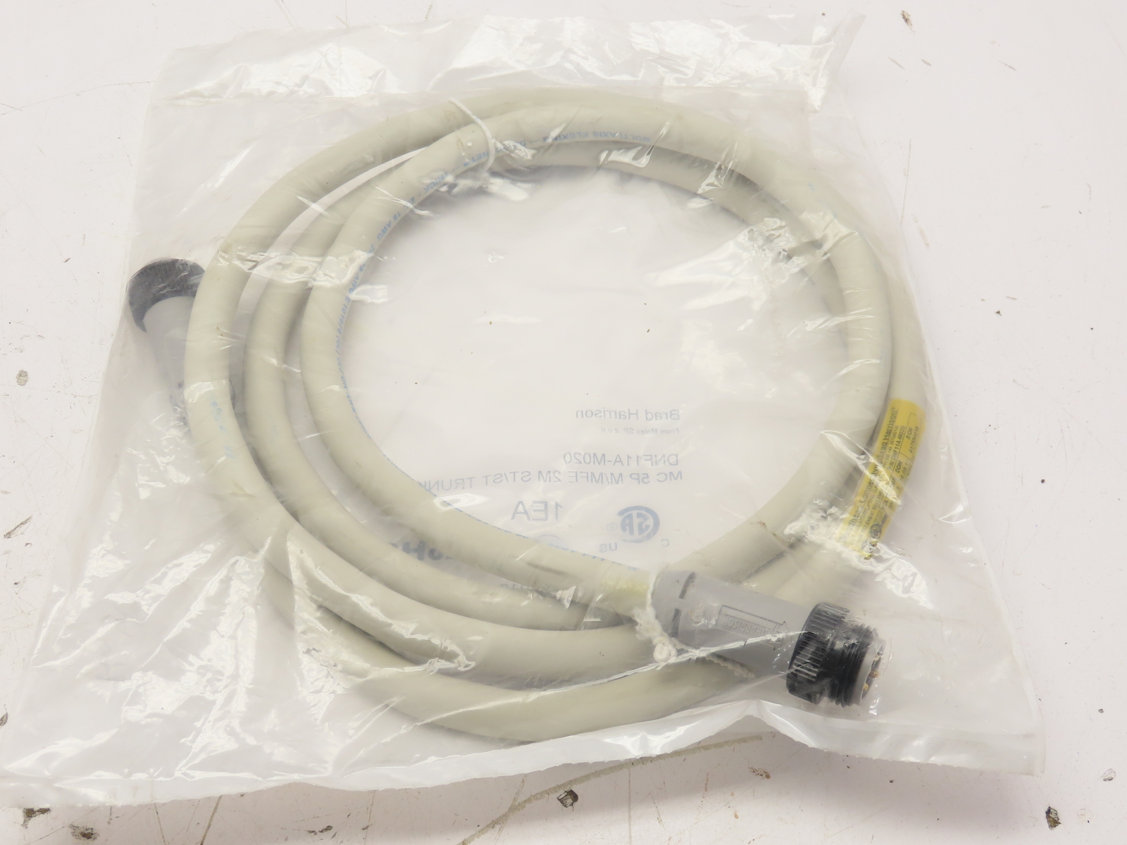 Brad Harrison DNF11A-M020 Molex M5P M/MFE 2M ST/ST Trunk FLE | eBay