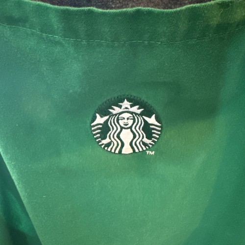 Official Starbucks Coffee Official Barista Green Apron 2 front pockets ...