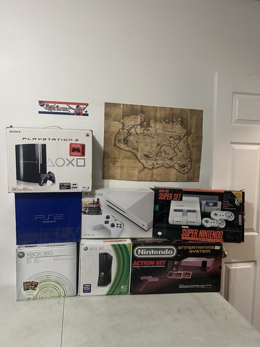 Lot of vintage console boxes only! NES, SNES, PS2 etc!! see pics | eBay