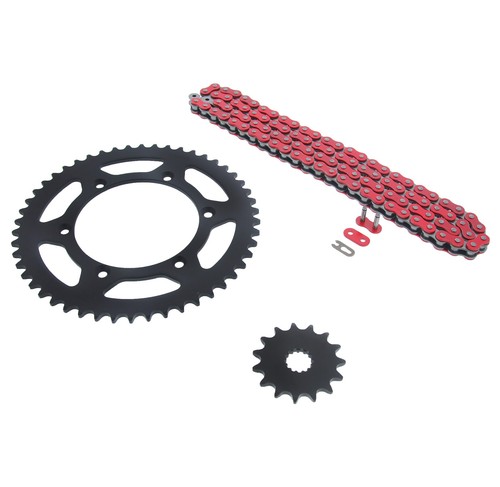 Yamaha 99-2001 WR400F, 03-14 WR450F Red Non O Ring Chain Sprocket Blk ...