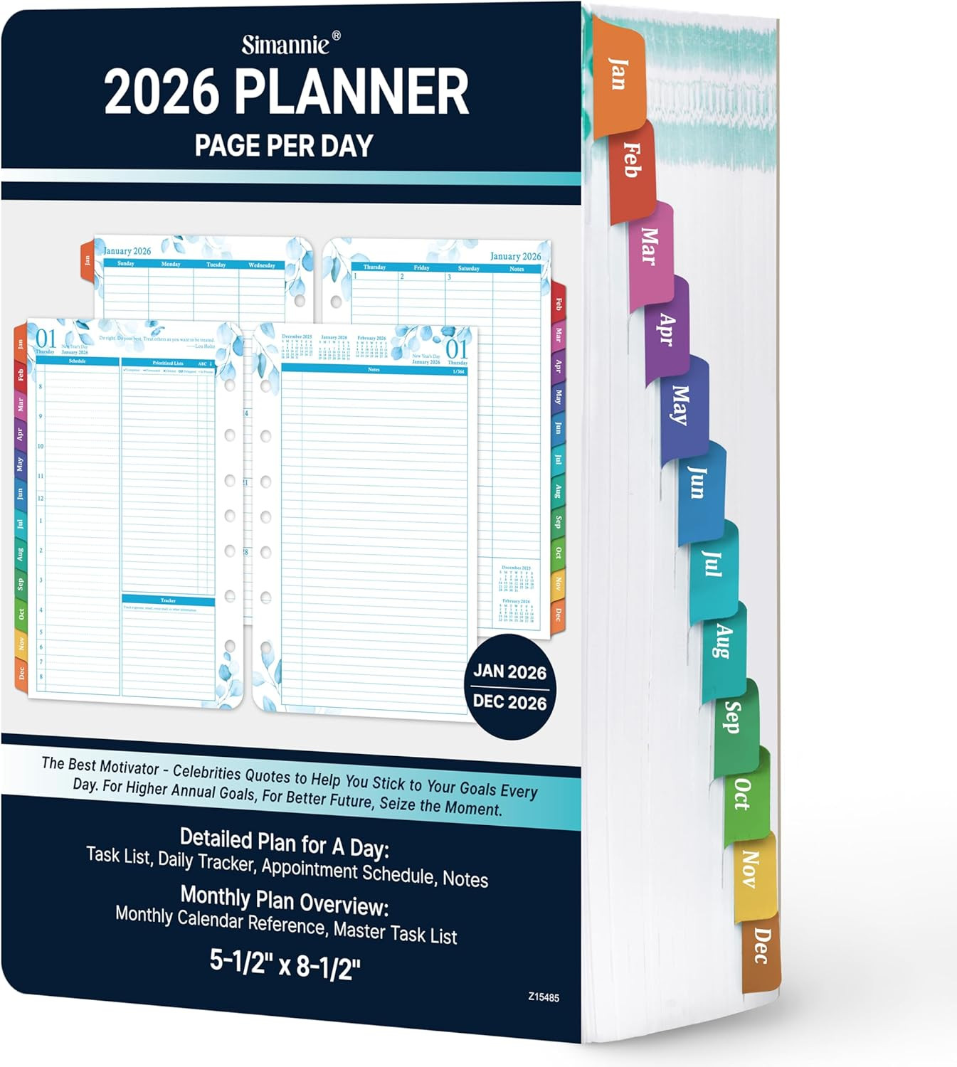 2026 Planner Refills 2026 – Jan.2026 - Dec.2026, Planner