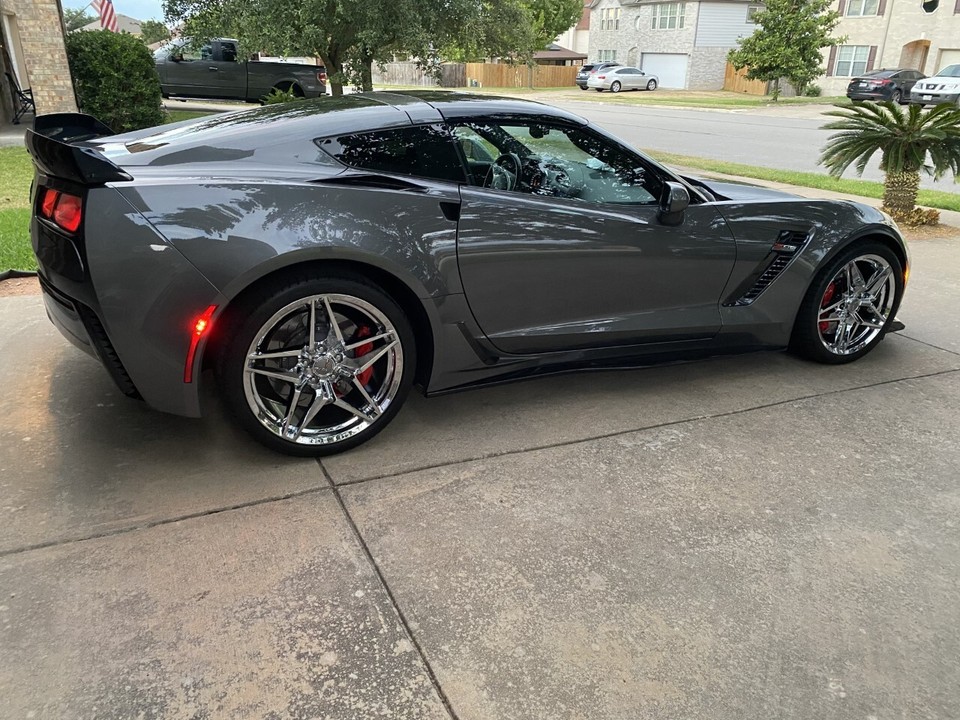 2015-2019 C7 ZR1 Corvette Chrome Wheels FITS: Z06/GRAND SPORT 19x10 ...