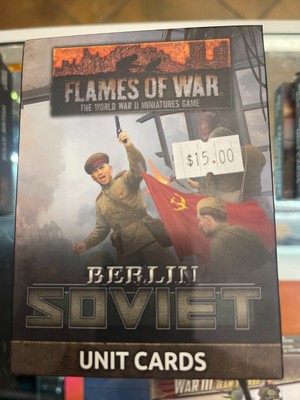 Battlefront Berlin Soviet Unit Cards | eBay