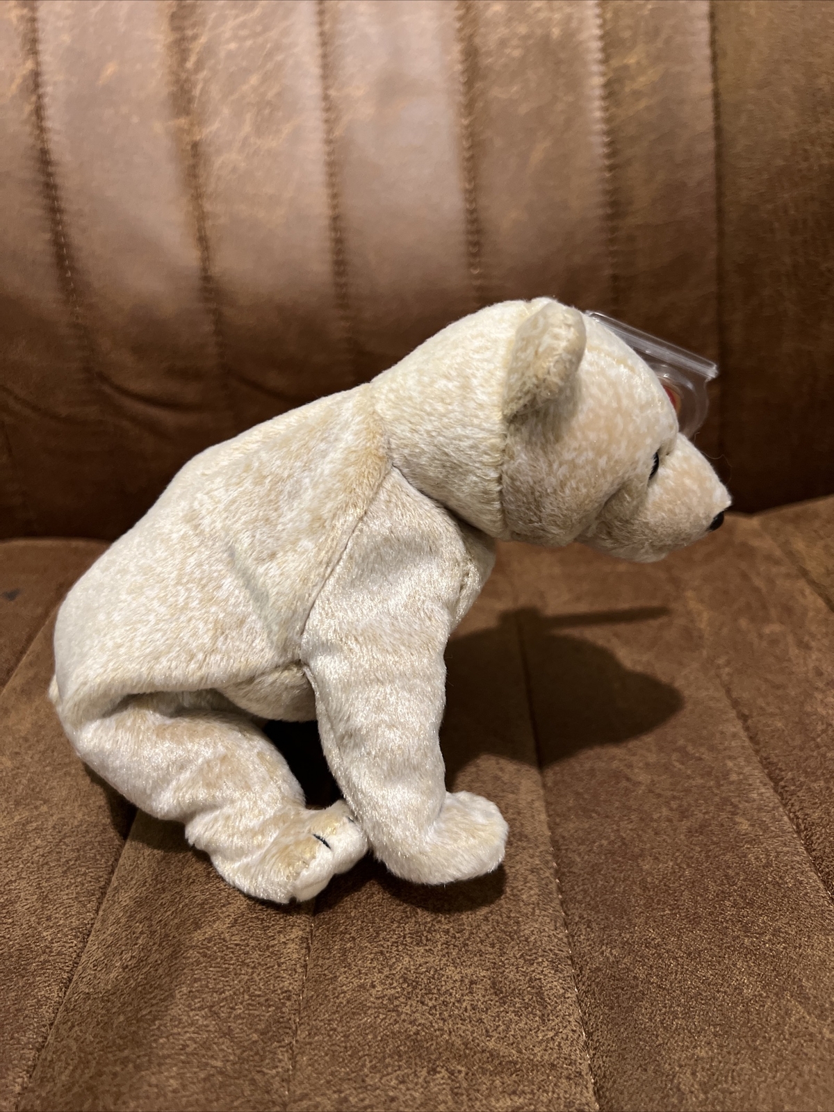 Ty Beanie Baby Almond The Bear, Rare Holographic Tag | eBay