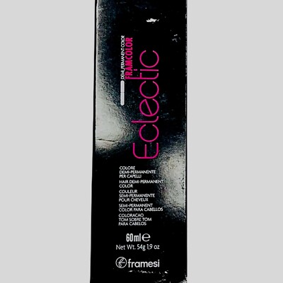 FRAMESI Framcolor ECLECTIC Demi Permanent Hair Color Creme (EXPIRED ...