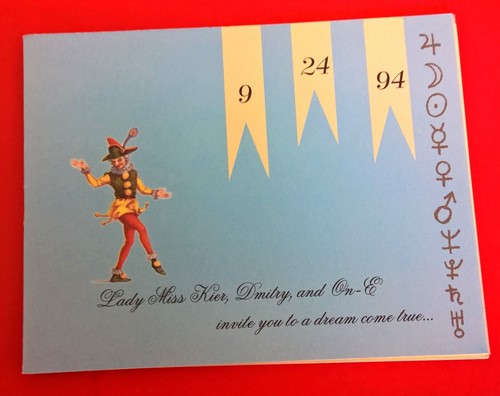 Deee-Lite 1994 SF Rave Flyer Doc Martin Wicked Jenö Garth Markie Thomas ...