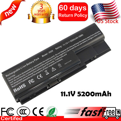 AS07B31 AS07B32 AS07B41 AS07B42 S07B51 Battery for Acer Aspire 7720 ...