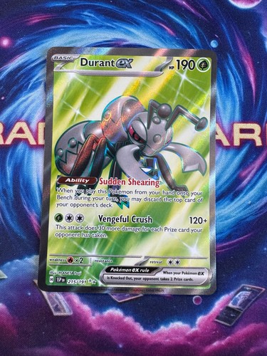 Pokemon - 215/191 - Durant ex - Surging Sparks | eBay