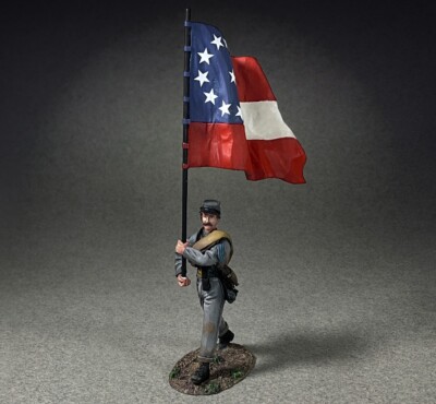 BRITAINS CIVIL WAR CONFEDERATE 31449 CONFEDERATE INFANTRY WITH 1ST ...