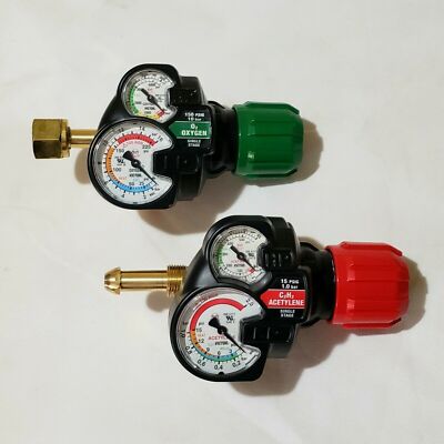 Oxy Acetylene Welding - Oxygen Acetylene Regulator Set