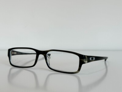 Oakley OX1066-0255 Servo Rectangle Gray Havana Brown Eyeglasses Frame ...