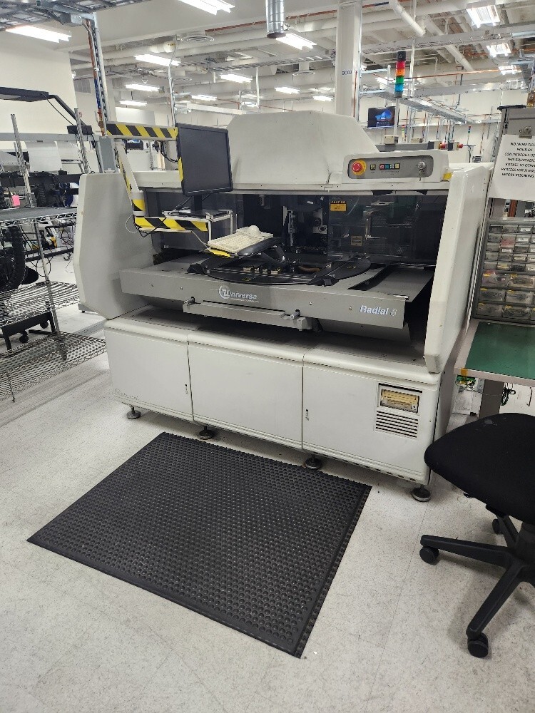 Universal Instruments Radial 8 6380 Insertion Machine only 8.6M ...