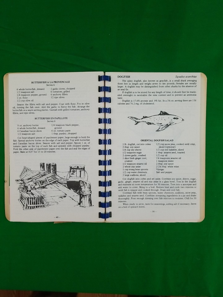 Vintage Complete Guide to Seafood Cookery Cookbook Rhode Island Council ...