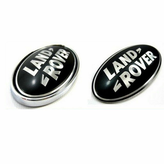 Land Rover Sport Supercharged Tailgate / Grille Emblem Black Oval Logo ...