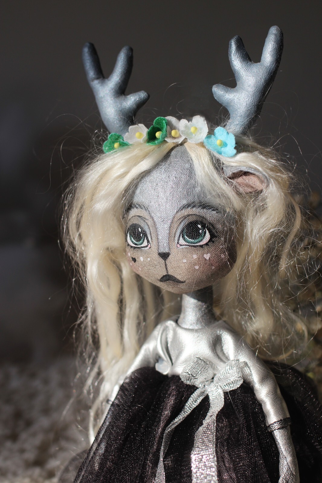 Hand Made Textile Decorative Doll Art Doll Collection doll Interior ...