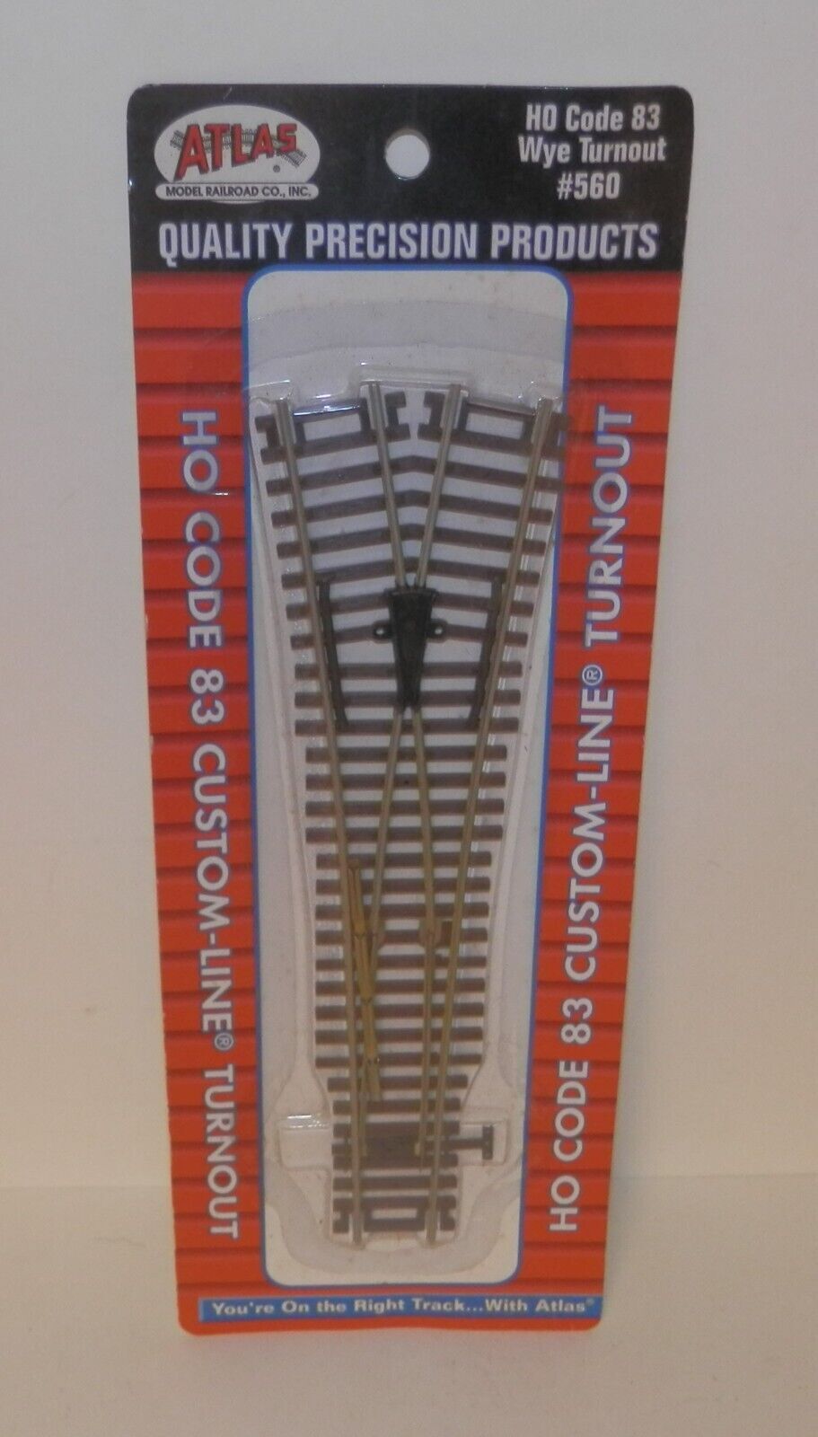 Atlas HO Scale Code 83 Wye Turnout #560 NIP | eBay