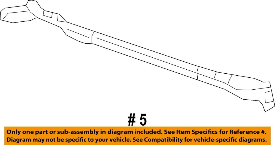 GM OEM 15-22 Trax Hood Hood Components-Front W'strip 94550173 | eBay