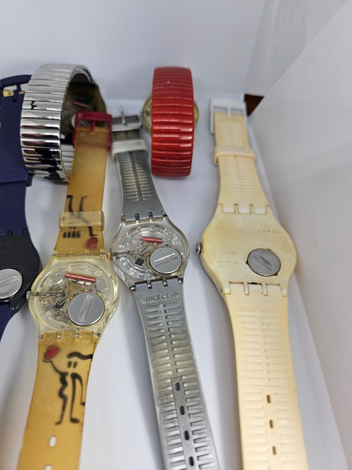 Lot of 10 Women's Swatch Watches - Working Quartz Swiss Made 34mm | eBay