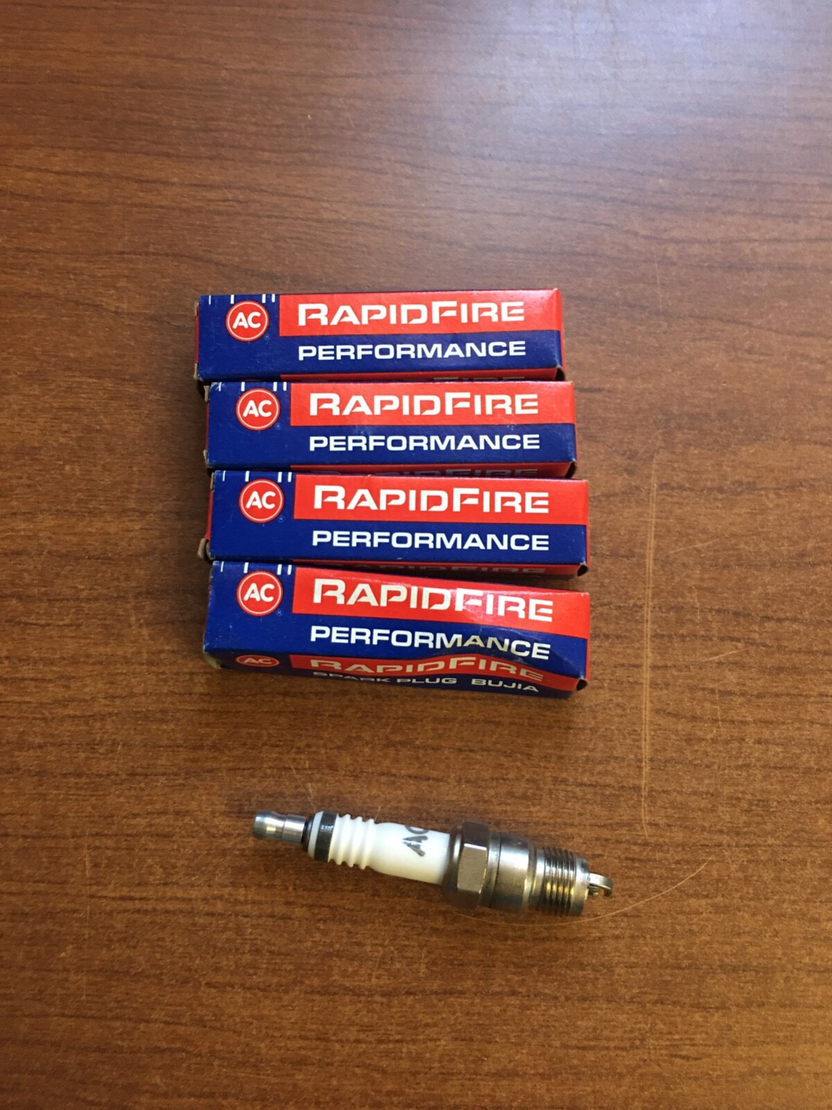 Lot of 4 Spark Plugs ACDELCO RAPIDFIRE PERFORMANCE 1 (Made in USA) | eBay