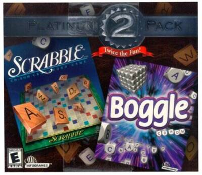 Scrabble Boggle Twice The Fun (Jewel Case) - PC - Video Game - VERY ...