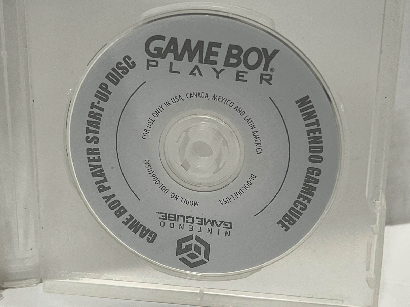 Nintendo GameCube Game Boy Player Startup Disc W/Instruction Booklet | eBay