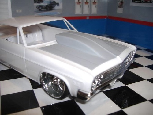 LEX'S SCALE MODELING Resin Outlaw Hood for Revell '66 Impala & '65 ...