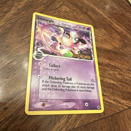 Pokémon TCG Smeargle (Delta Species) EX Dragon Frontiers 39/101 Regular ...
