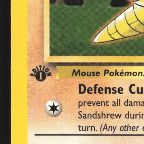 Brock's Sandshrew - 71/132 - Common 1st Edition - Gym Heroes - Pokemon ...