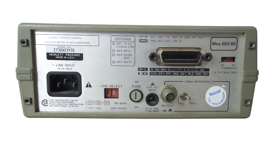 HP 5384A Frequency Counter - Free Shipping | eBay