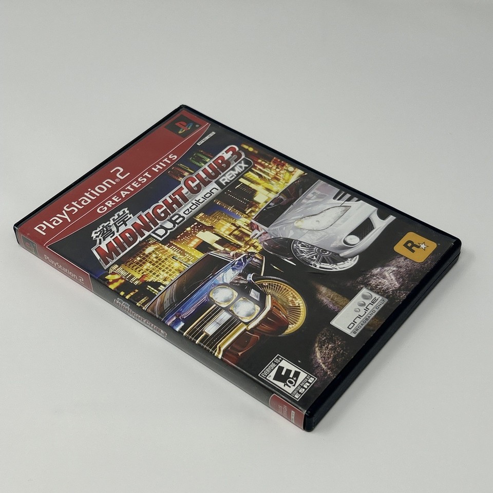Midnight Club 3 DUB Edition Remix PS2 Complete CIB Tested 710425279348 ...