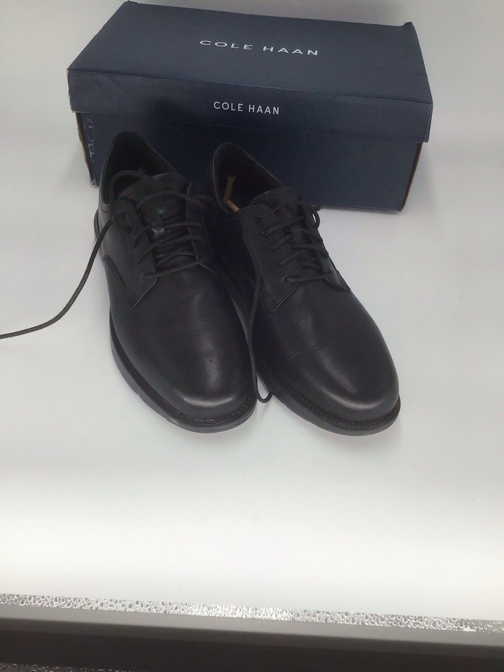 Cole Haan Mens Grand Atlantic Black Oxford Dress Shoe Size 11 | eBay