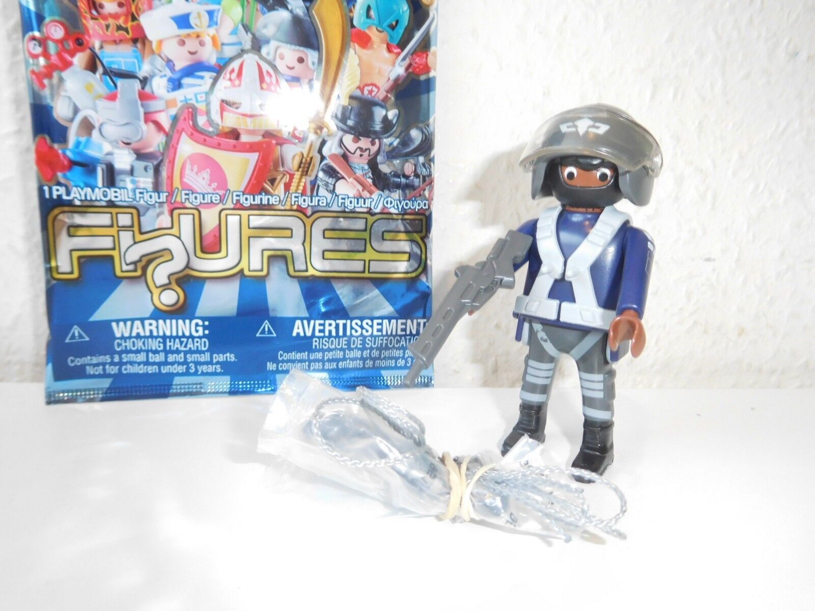 Playmobil 1x figure figures series 14 9443 boys riot police | eBay