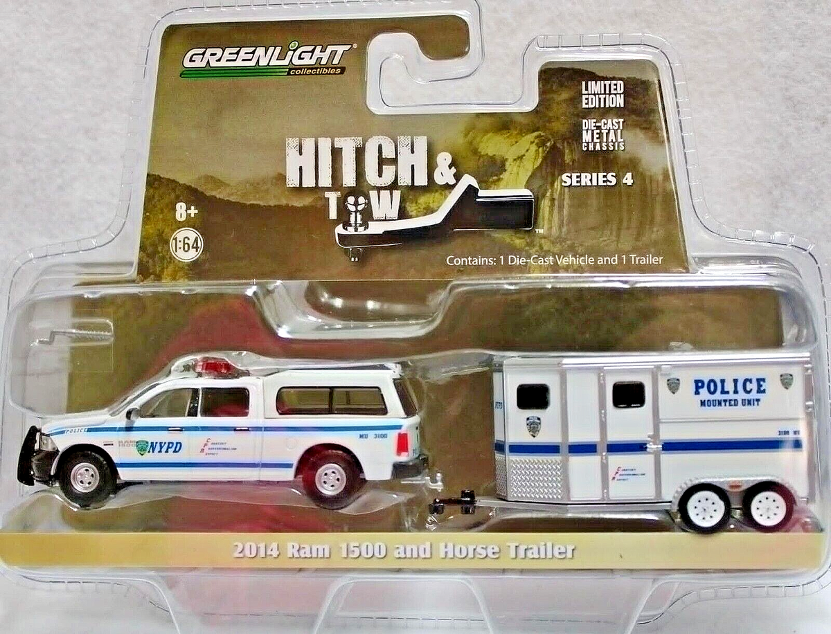 Nypd Truck And Horse Trailer
