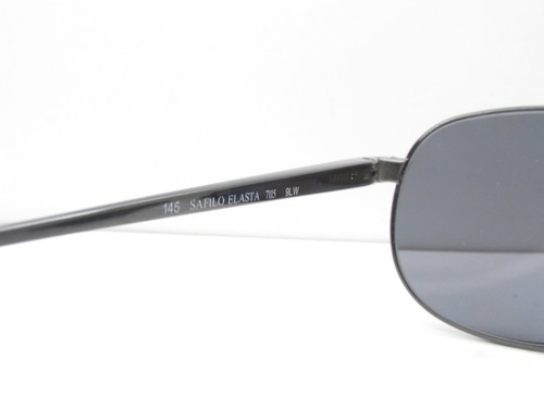 Safilo Elasta 7115 Black Aviator EYEGLASSES FRAMES 56-18-145 TV6 21934 ...