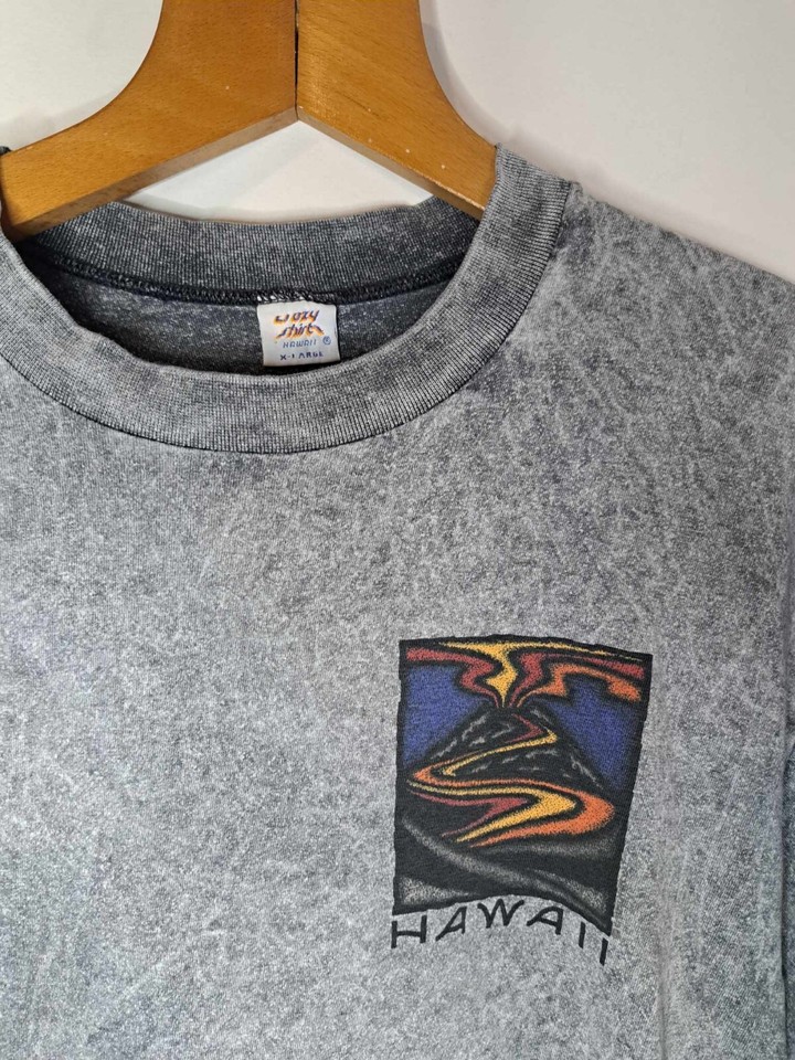 Vintage Crazy Shirts Kilauea Shirt Lava Volcano Hawaii, Grey-Men Size ...