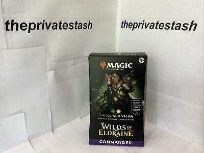 Magic the Gathering MtG Wilds of Eldraine VIRTUE AND VALOR Commander ...