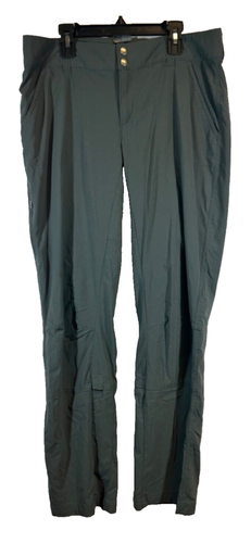 Columbia Omni Shield Pants Straight Leg Mid Rise Gray Womens Size 12 ...