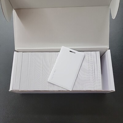 100 pcs 26 Bit Proximity Clamshell Cards | eBay