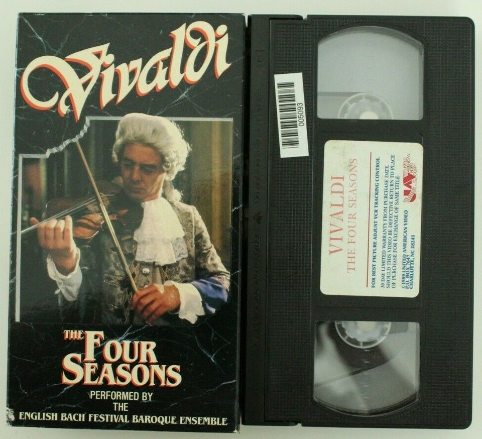 Vivaldi - The Four Seasons (VHS 1989)Rare*** 84296052493| eBay