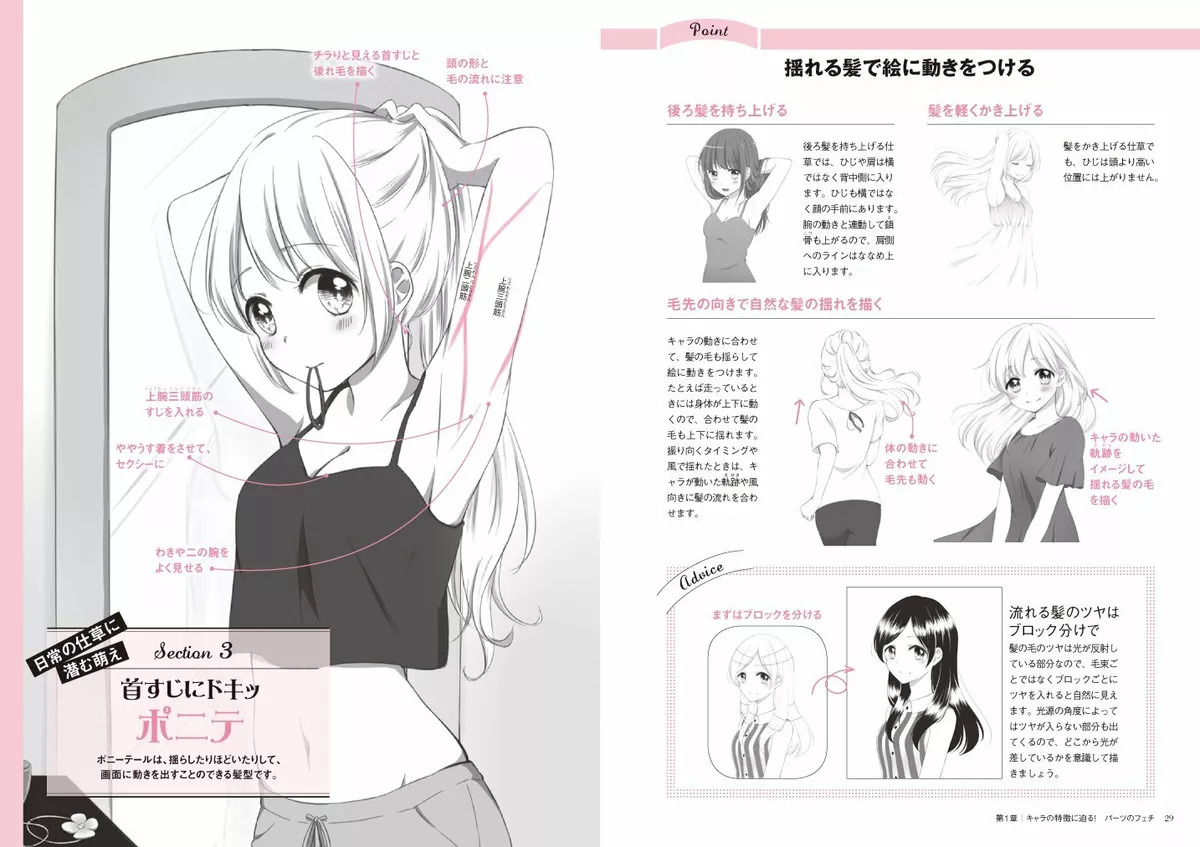 Anime Girl Body Structure