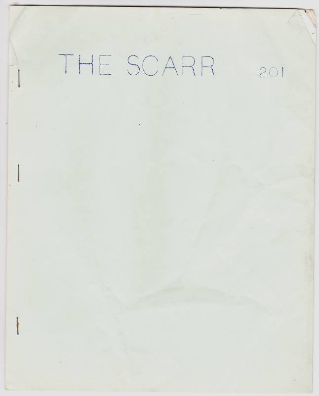 THE SCARR #201 - 1970 British Science Fiction fanzine - article by Bob ...