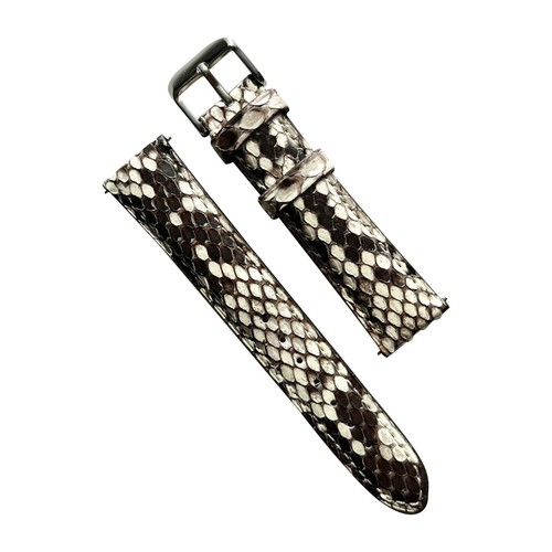 ChronoArtisan Handmade in USA Python Leather Strap - Quick Release Men's Strap | eBay