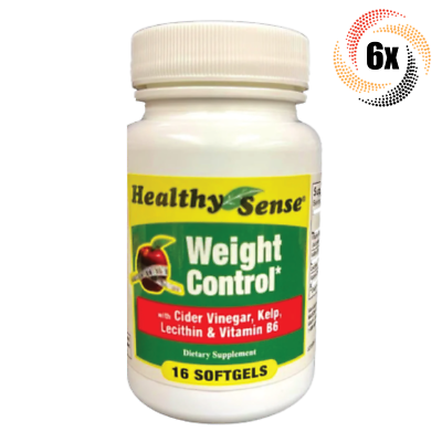 6x Bottles Healthy Sense Weight Control Dietary Softgels | 16 Per ...