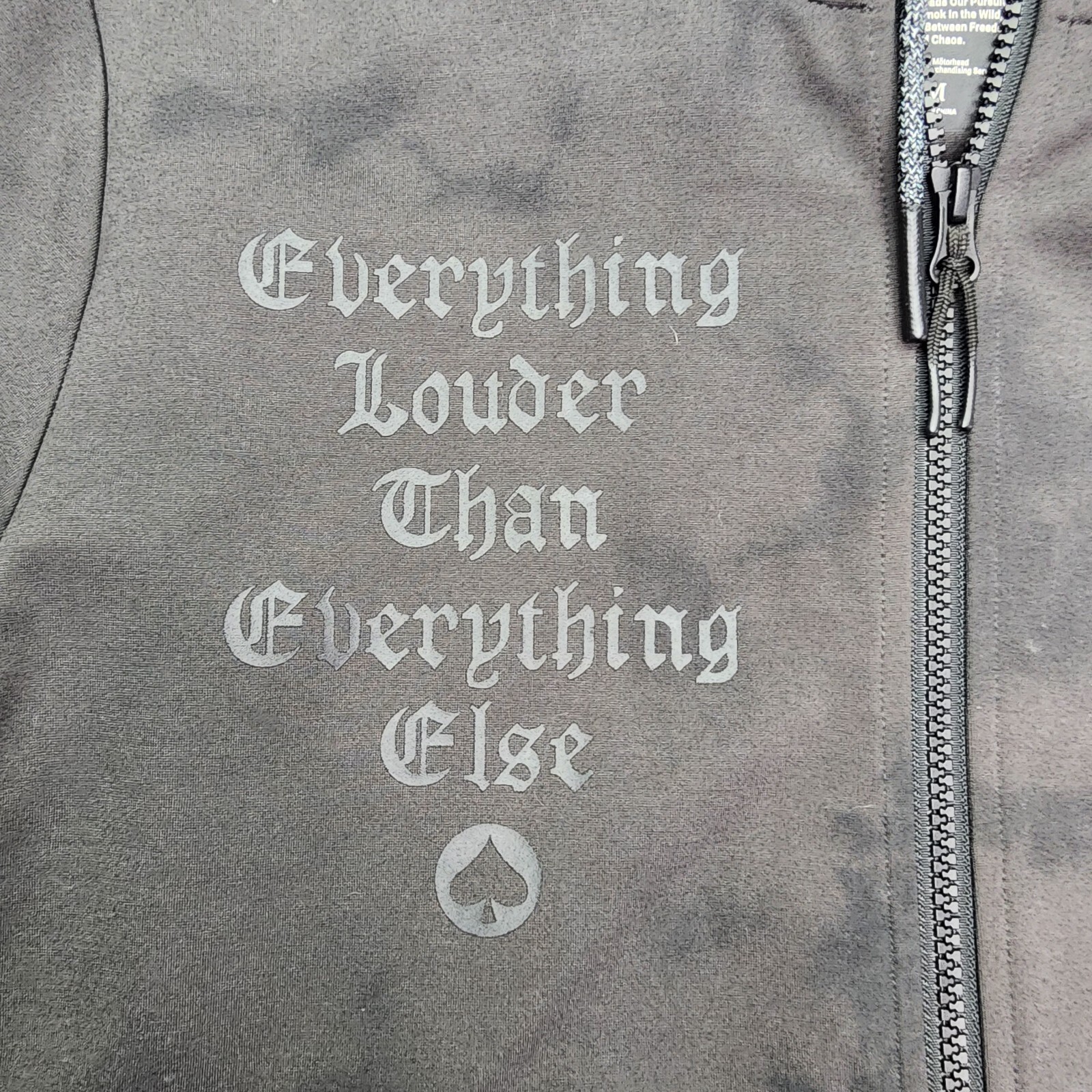 Roark Run Amok El Morro Fleece Hoodie Motorhead Worn Black Men's Size M ...