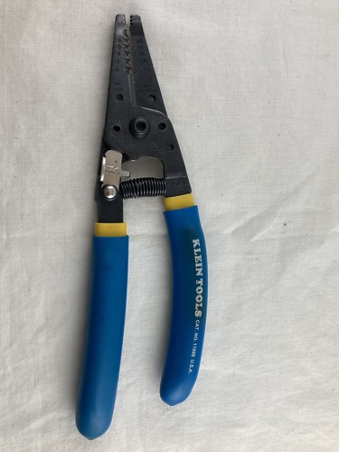 Klein Tools 11055 Crimper/Wire Stripper and Cutter, 8” Long. Good ...