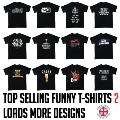 Mens Funny T-Shirts novelty t shirts joke t-shirt clothing birthday tee ...