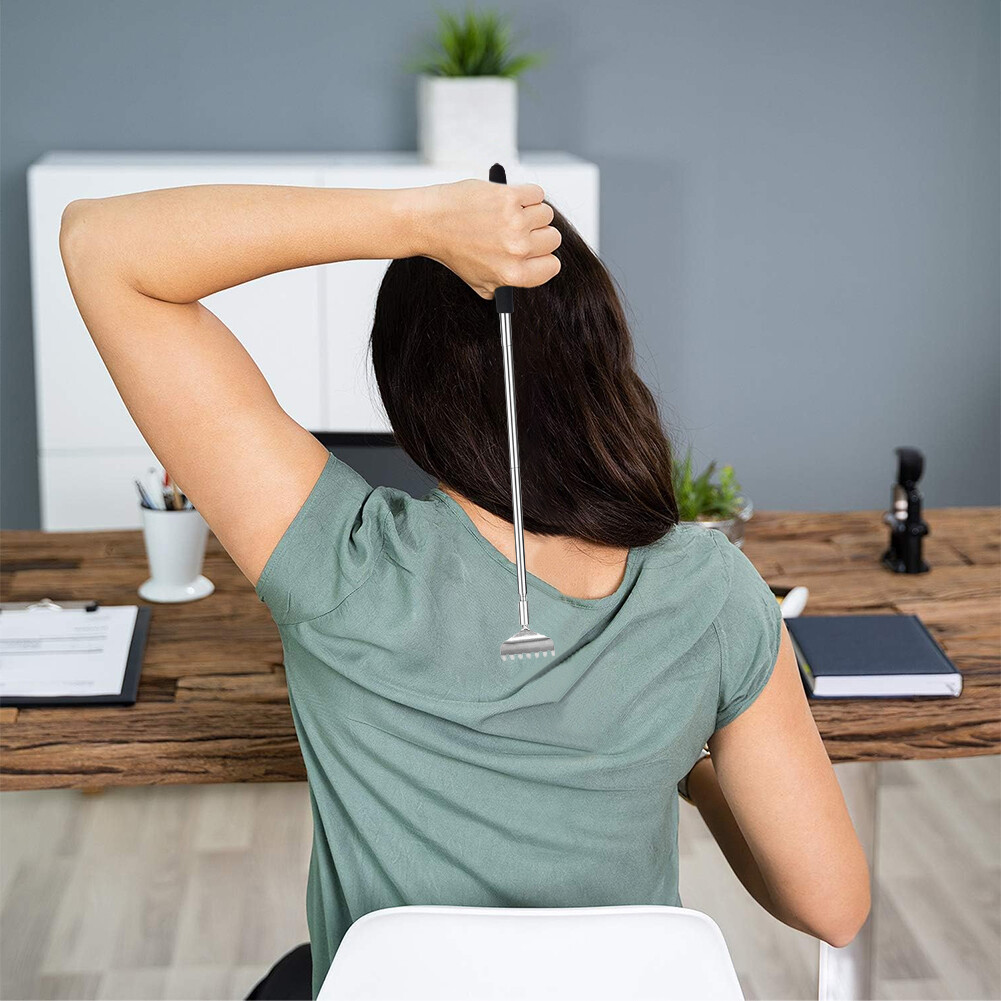 With Wide Head Back Scratcher Smooth Portable Extendable Stick For Legs ...